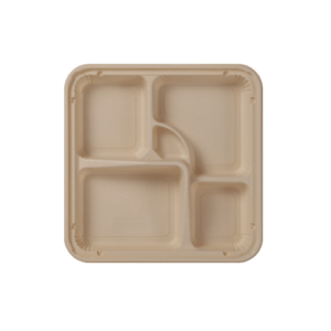 Compostable Sugarcane Trays - renouvo