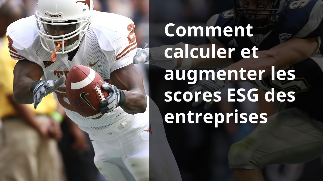 Les avantages des scores ESG pour les entreprises ? Comment améliorer ...