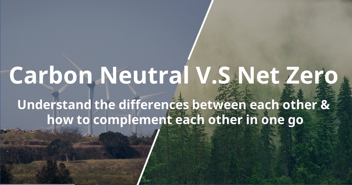 The Difference between Carbon Neutral & Net Zero - renouvo