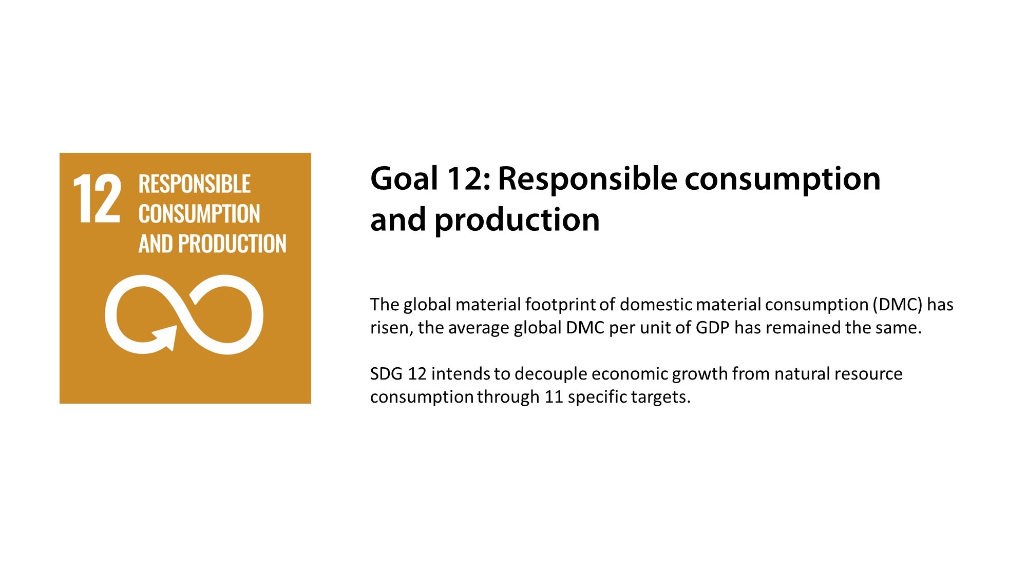 What is Goal 12? Responsible consumption and production - renouvo
